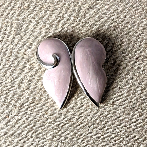 Monet | Jewelry | Vintage Money Enameled Butterfly Pin Brooch Signed ...